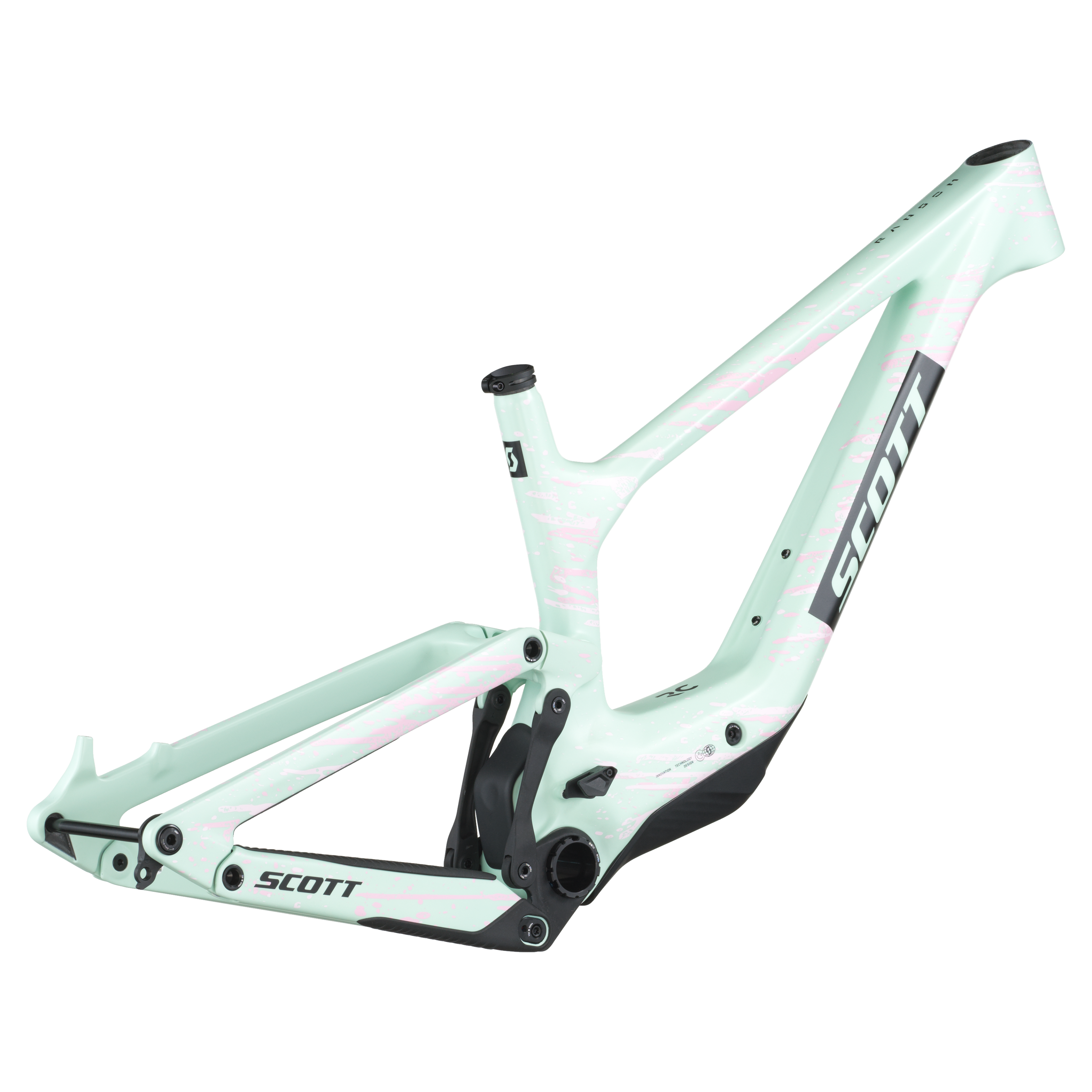 Scott Ransom 900 RC HMX Frame and Shock, downhill trail, enduro Bike f ...